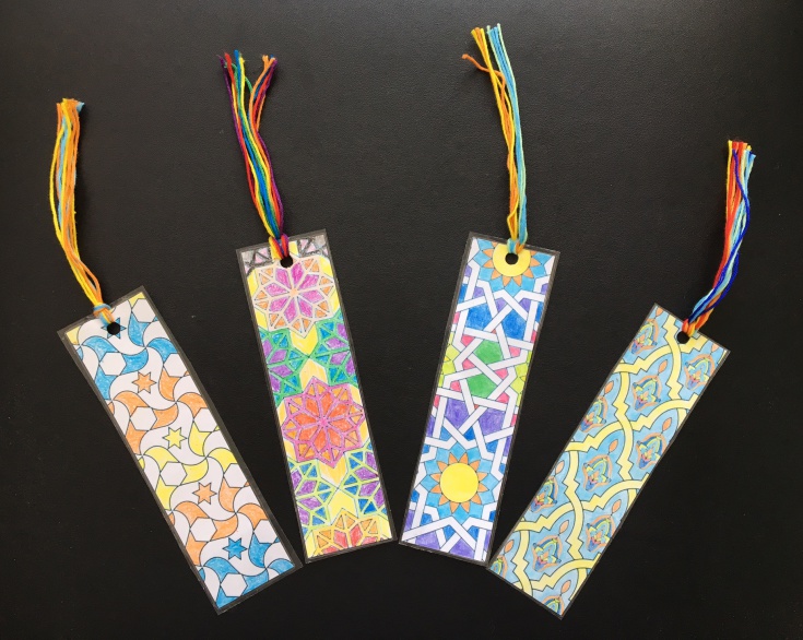 Islamic Art Bookmarks – Ramadan Craft | Learning Arabee
